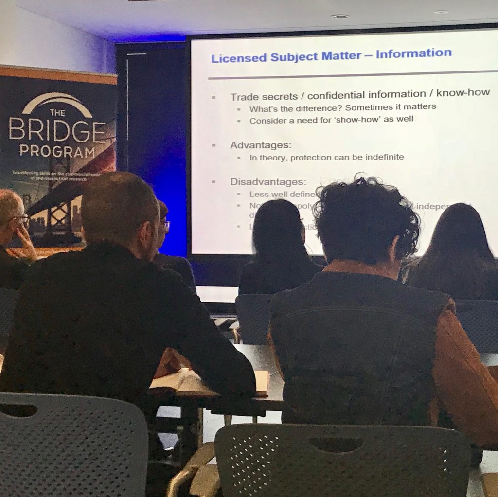 Occasional Seminar 1 - Rob McInnes - The Bridge Program