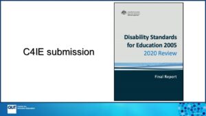 2020 Review of the Disability Standards for Education 2005 - The Centre ...