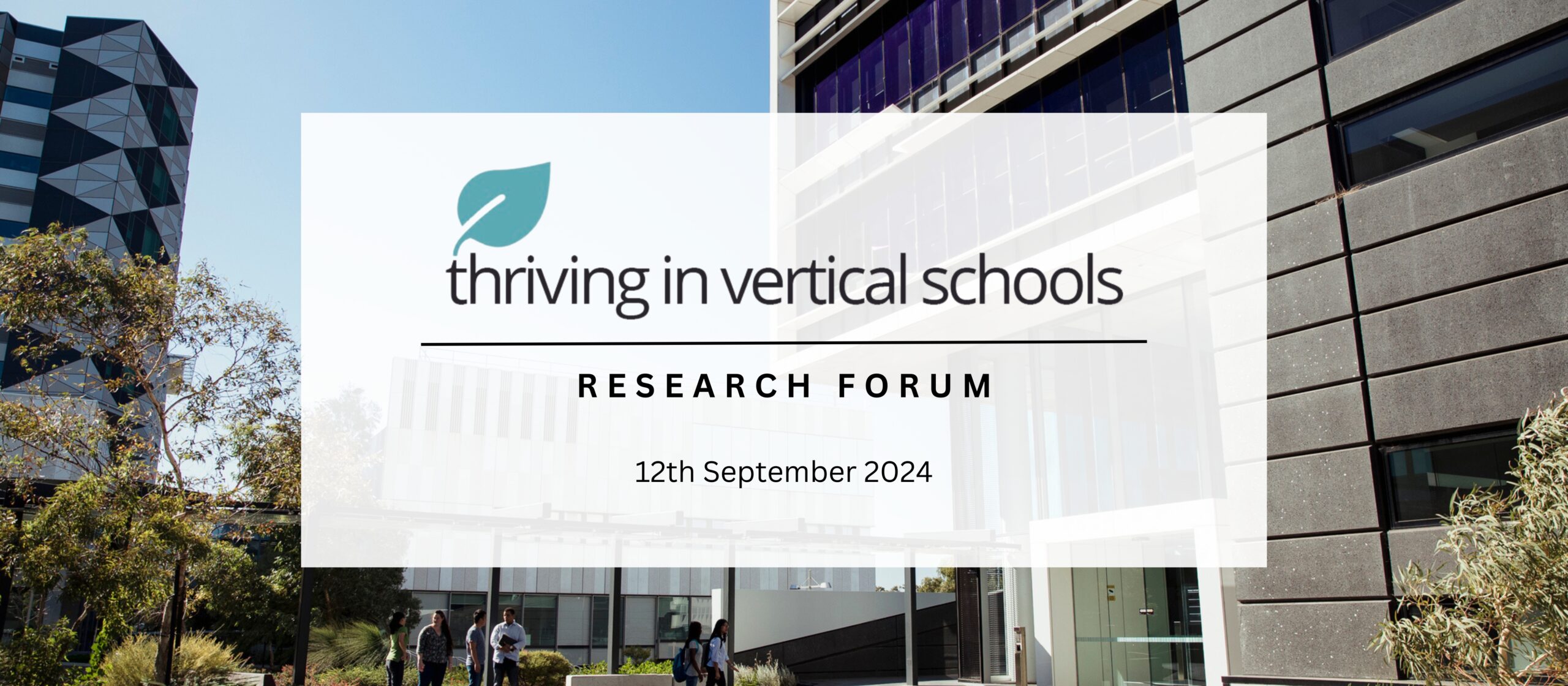 Thriving in Vertical Schools - The Centre for Inclusive Education