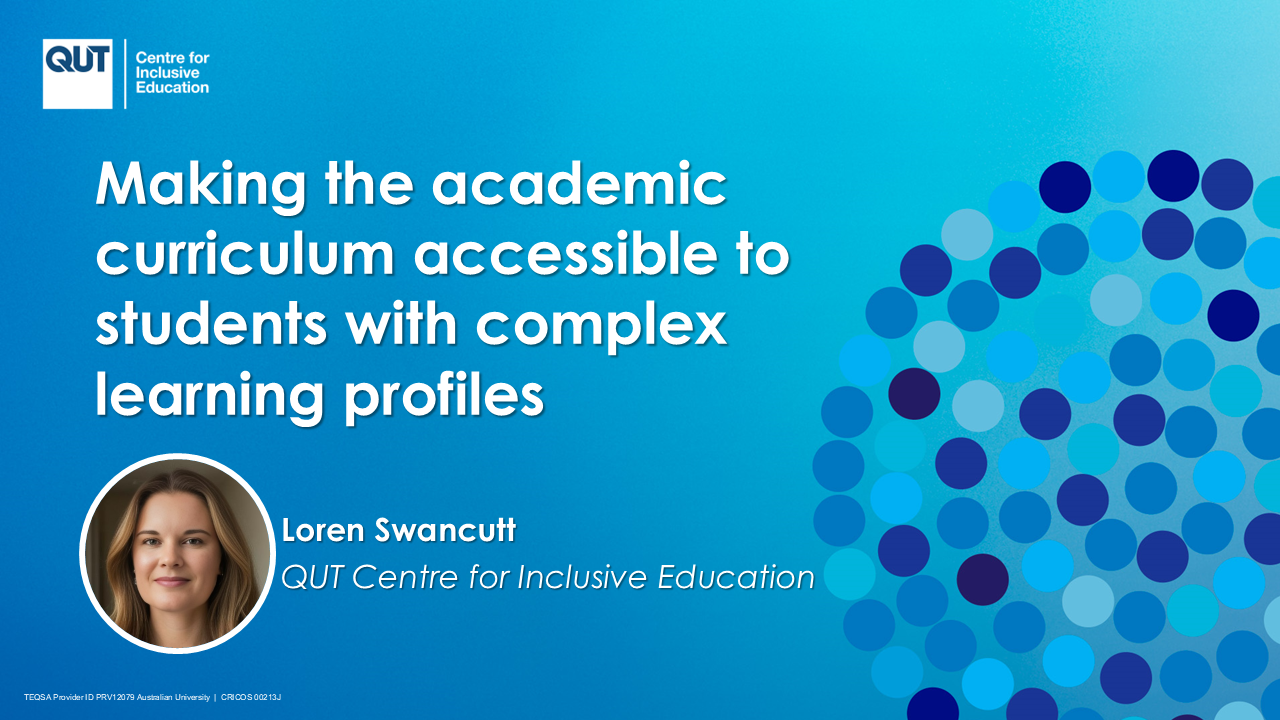 Successfully including students with complex learning profiles - The ...