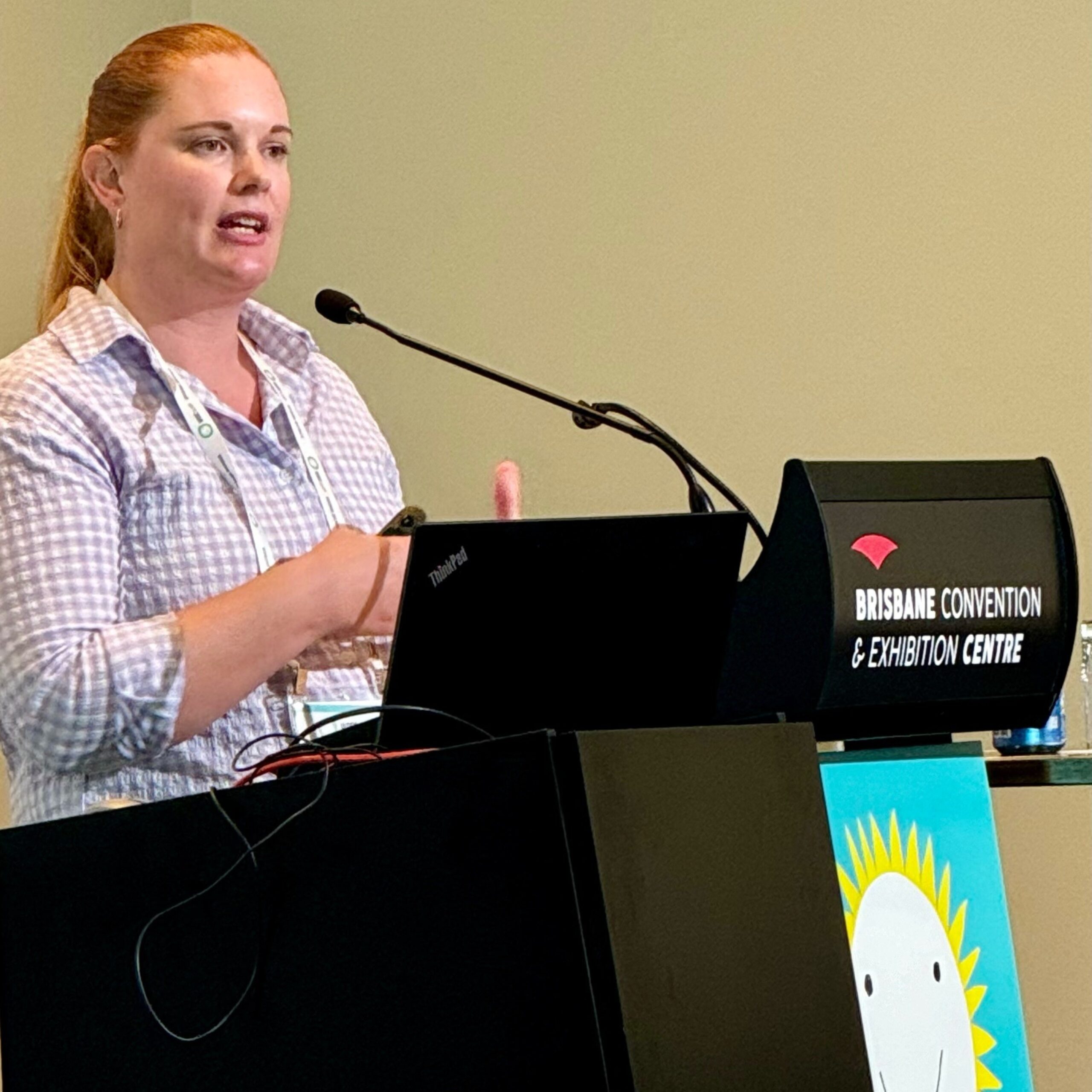 Higher Degree Research scholar, Loren Swancutt, presents at the World ...