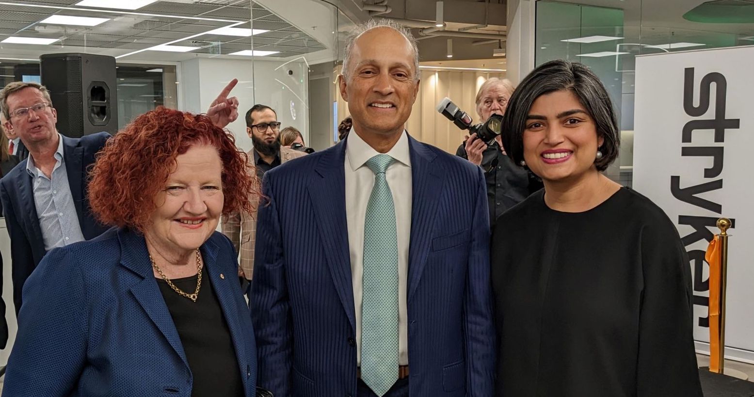 Stryker and Brisbane partners open R&D lab - Centre for Biomedical ...