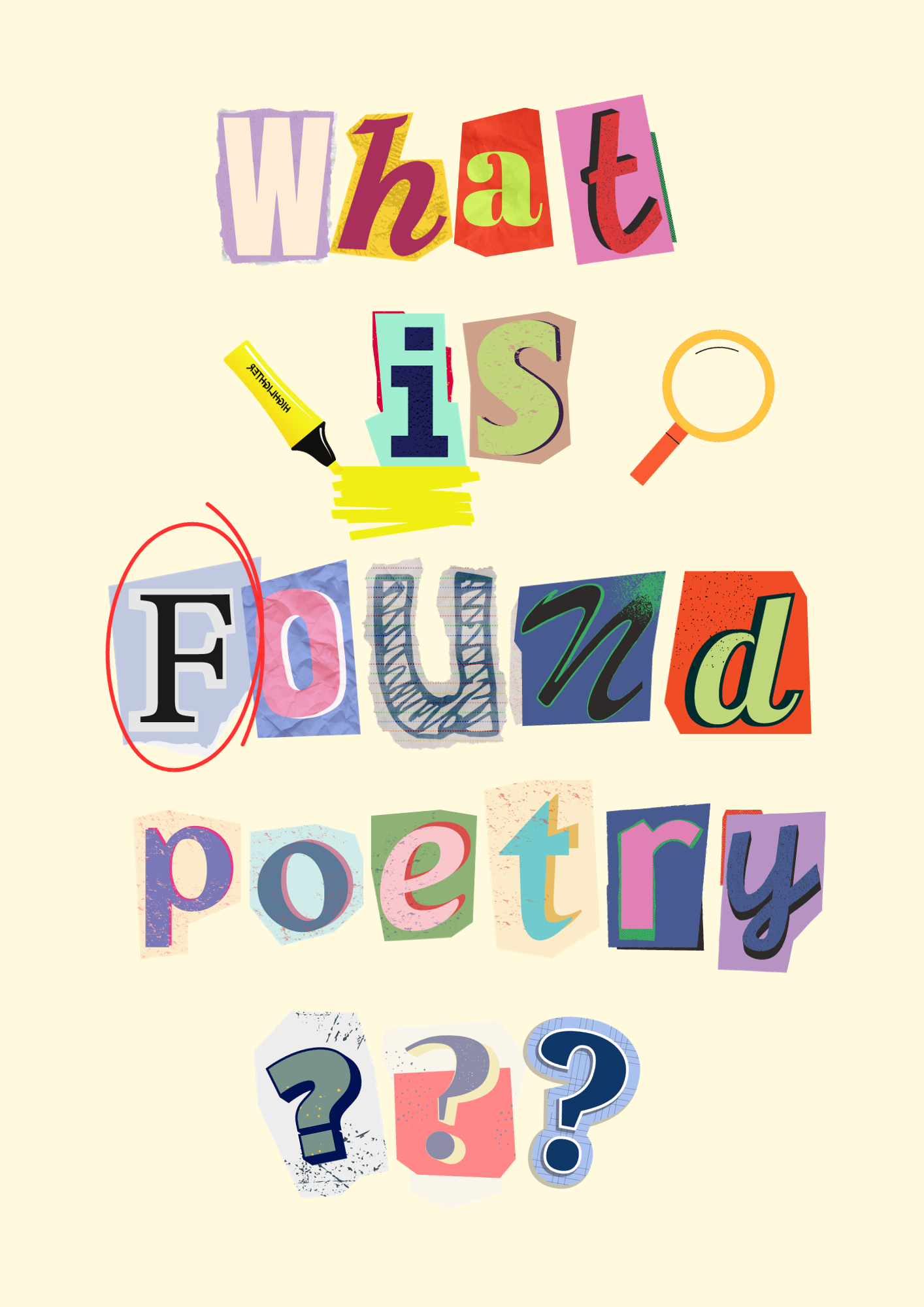 Hands-On Found Poetry Workshops - Co-Design Workshops & Design Thinking ...