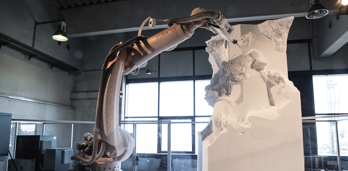 Robot sculpture, coming to a gallery near you - QUT Design Lab