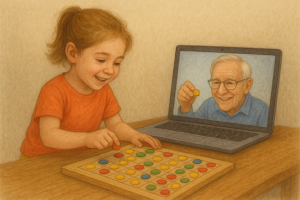 Designing Distanced Intergenerational Interaction with Tangible ...