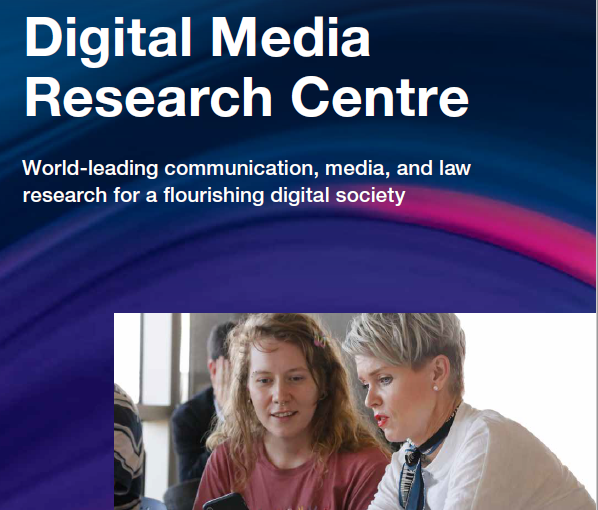 DMRC Brochure - QUT Digital Media Research Centre