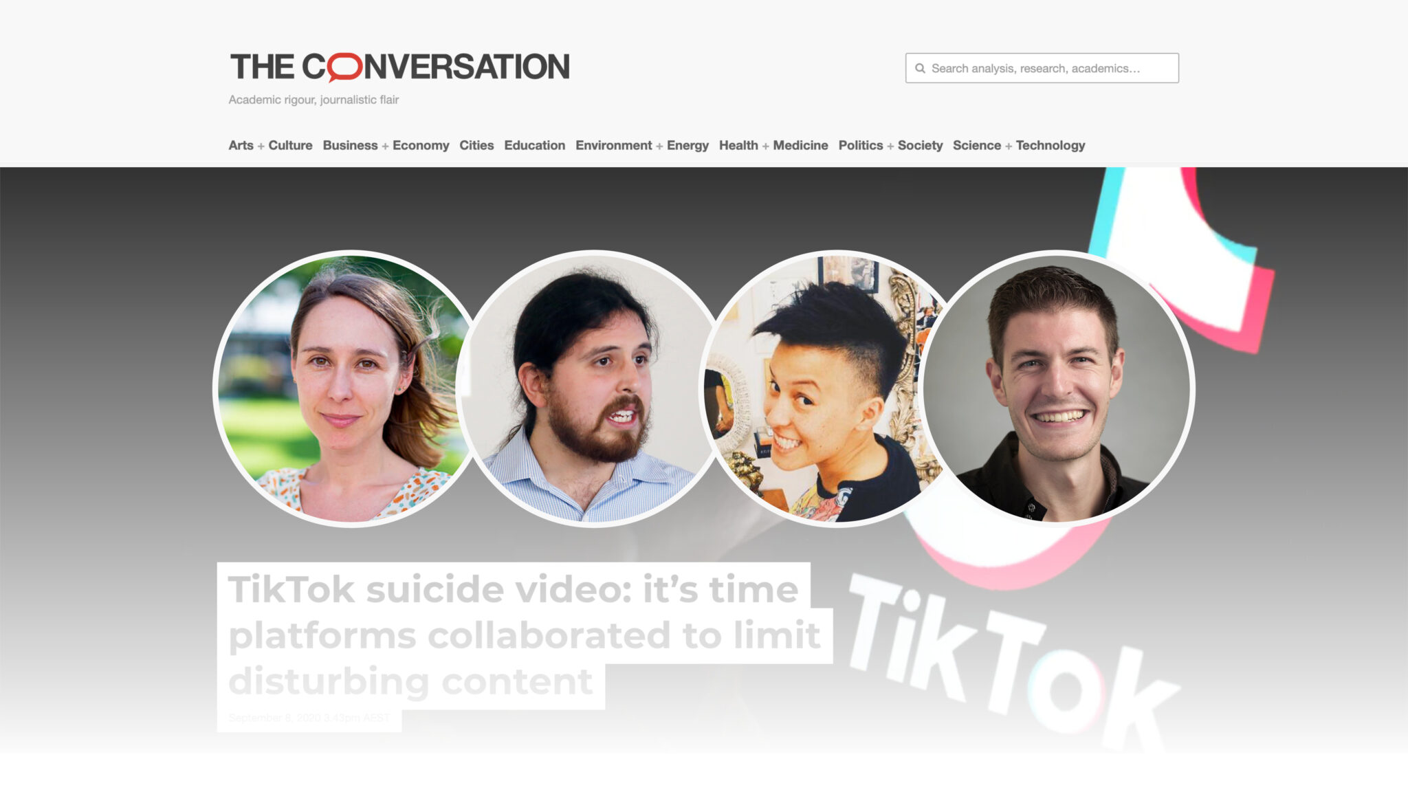 DMRC researchers recognised as some of the The Conversation’s most-read ...