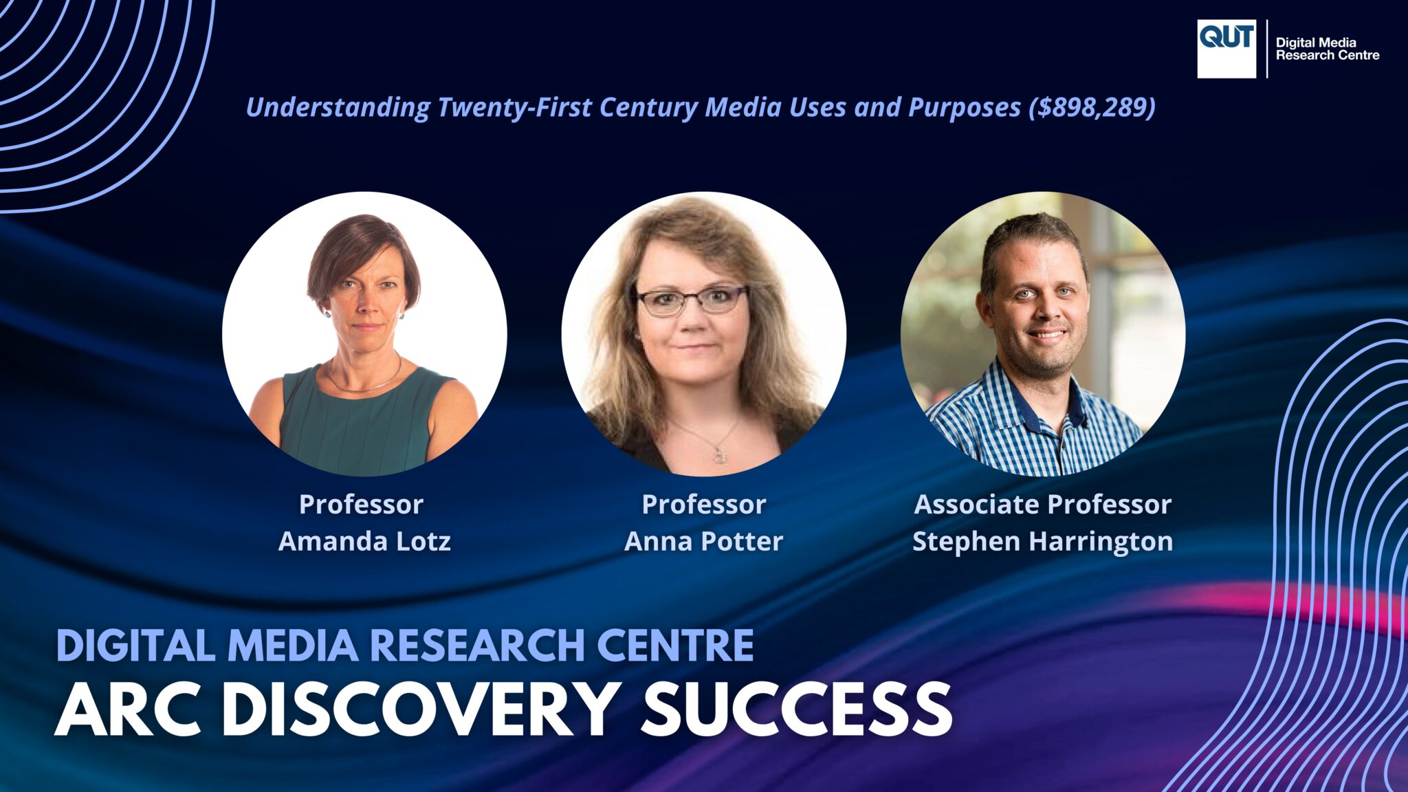 ARC Success: DMRC researcher projects awarded in Discovery scheme - QUT ...