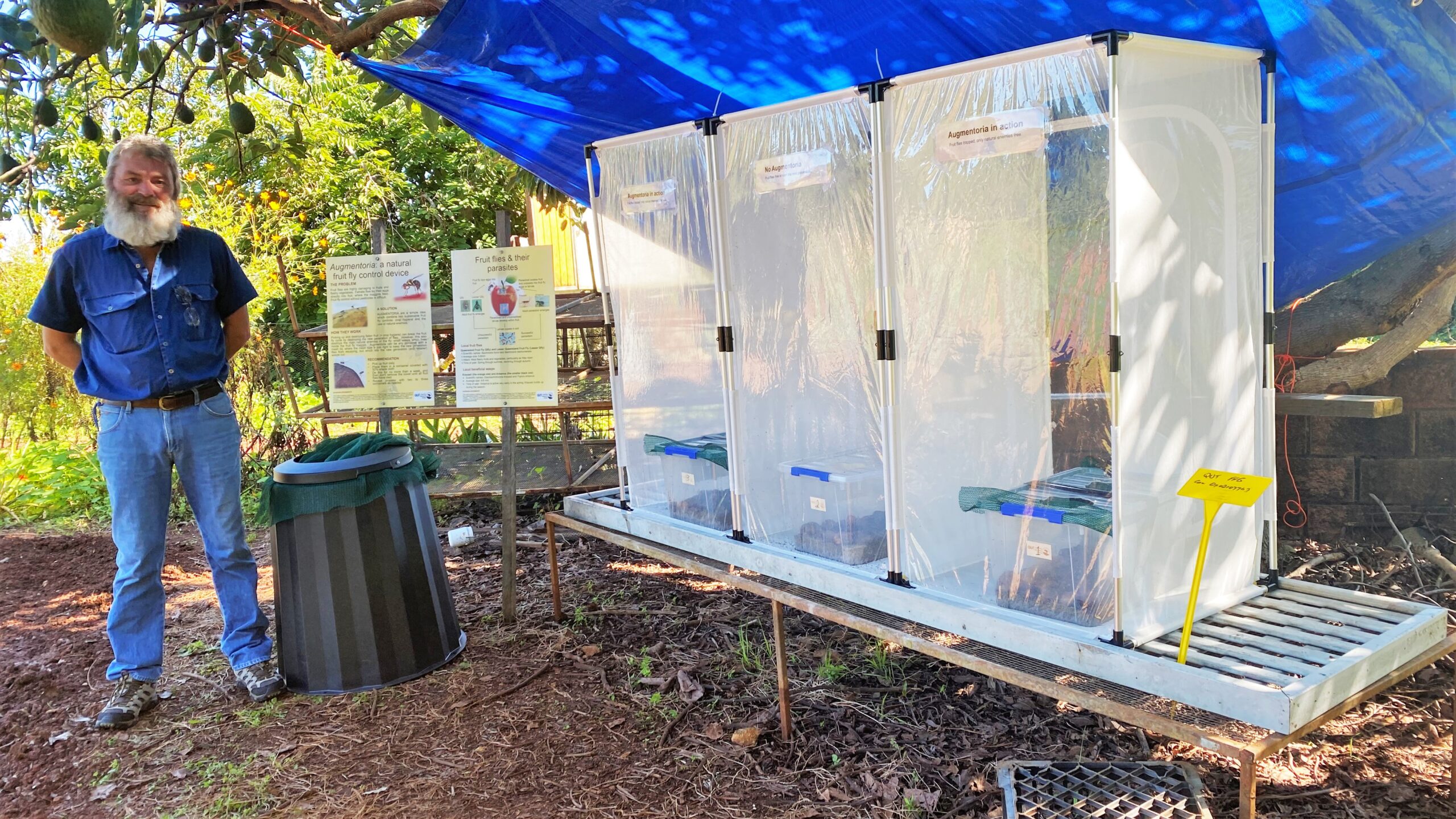 Augmentoria Demonstration - Fruit Fly Research Group