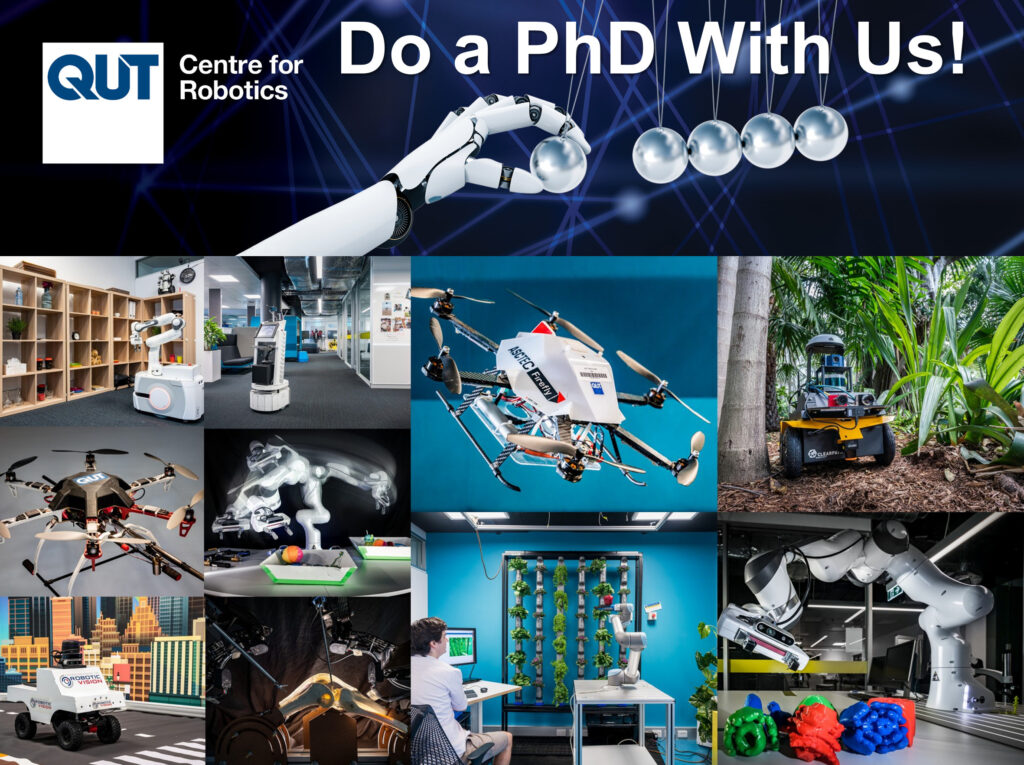 PhDs and Masters - QUT Centre for Robotics