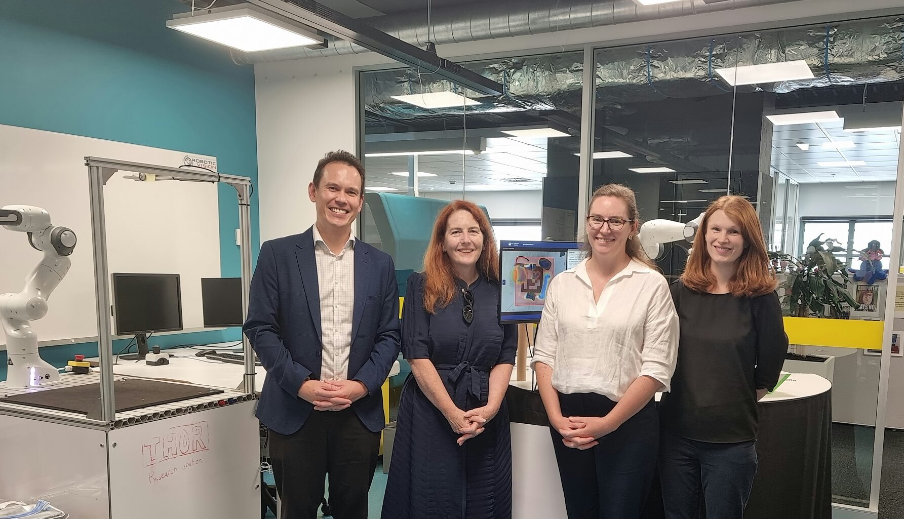 US Consulate Visits QUT Centre for Robotics - QUT Centre for Robotics