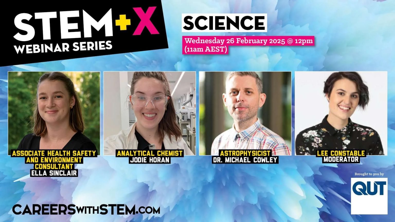 Public Event: STEM + X Explore Your Future Science Career - QUT ...