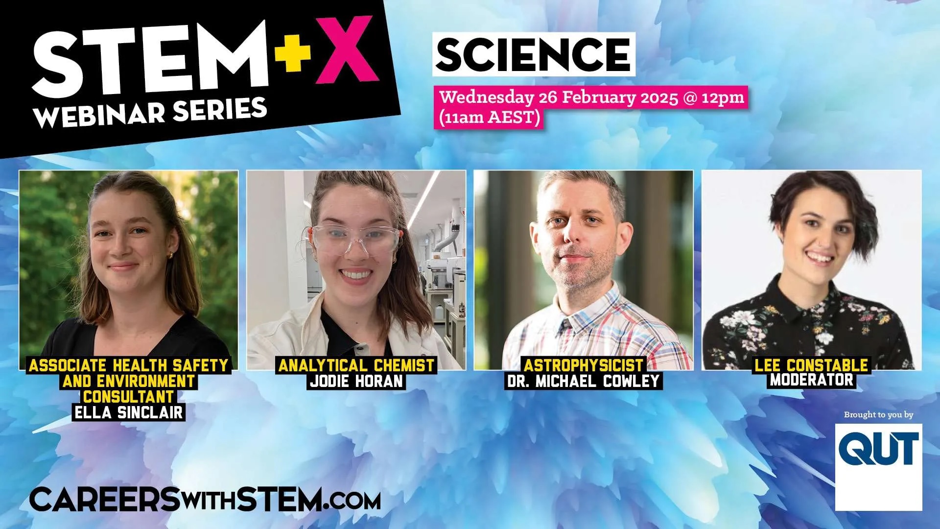 Public Event: STEM + X Explore Your Future Science Career - QUT ...