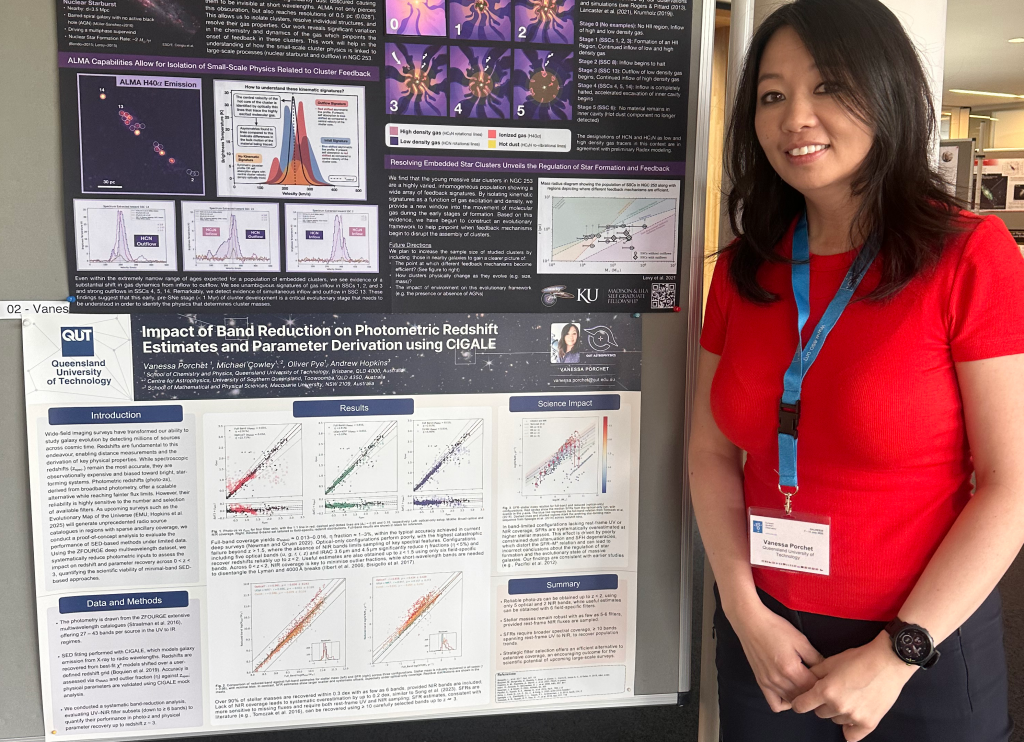 Research: Vanessa Porchet Presents QUT Research at ESO Germany - QUT Astrophysics