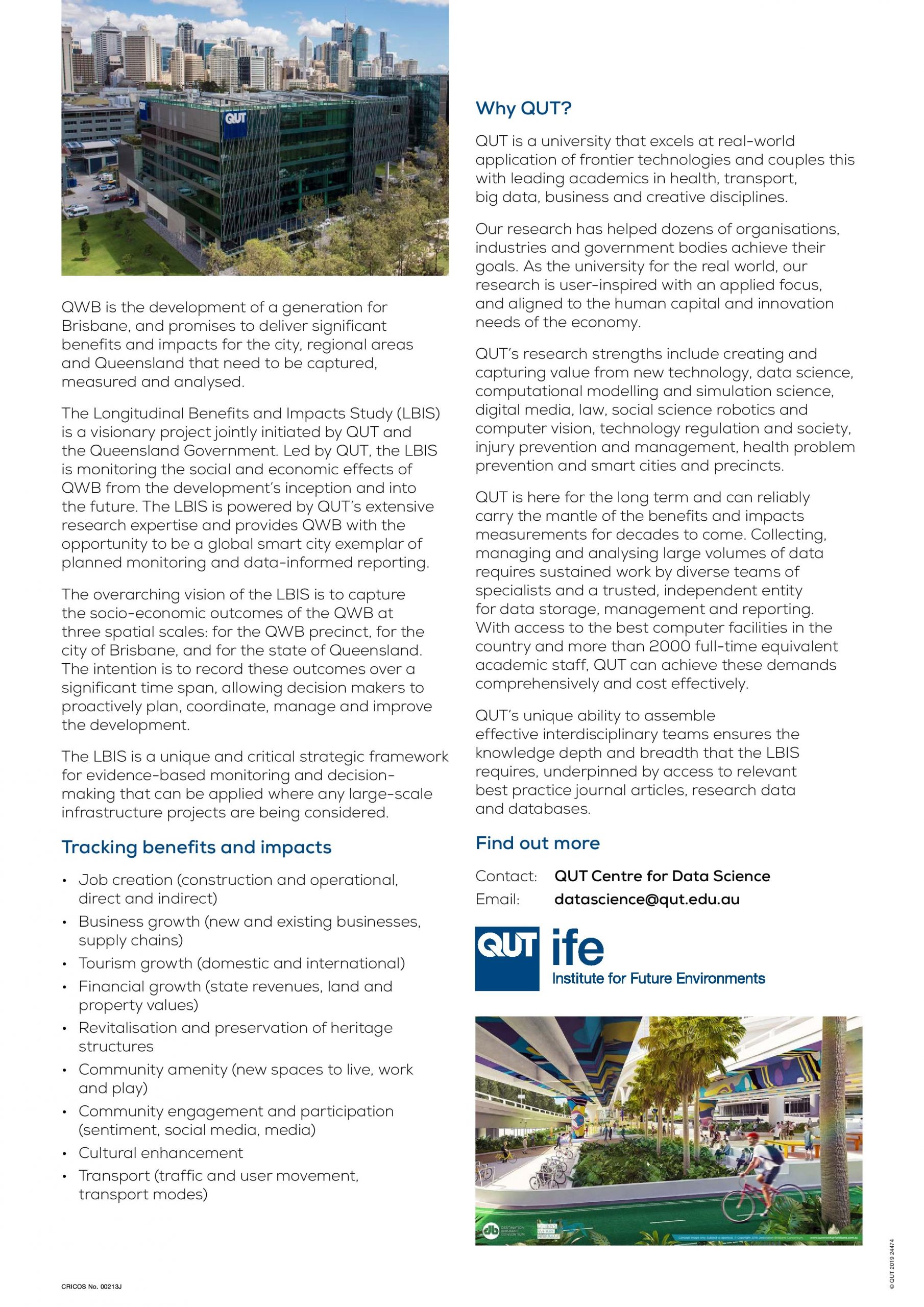 Queen's Wharf Brisbane Longitudinal Study - QUT Centre for Data Science