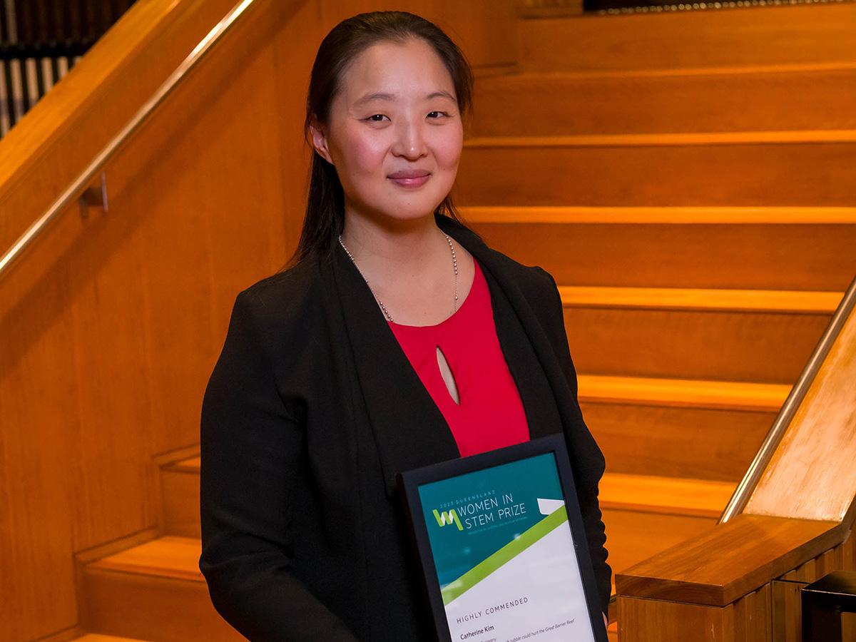 Centre Researcher Awarded QLD Women in STEM Prize - QUT Centre for Data ...