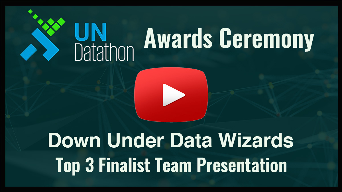 ADSN Team Finishes 2nd in UN Datathon - QUT Centre for Data Science