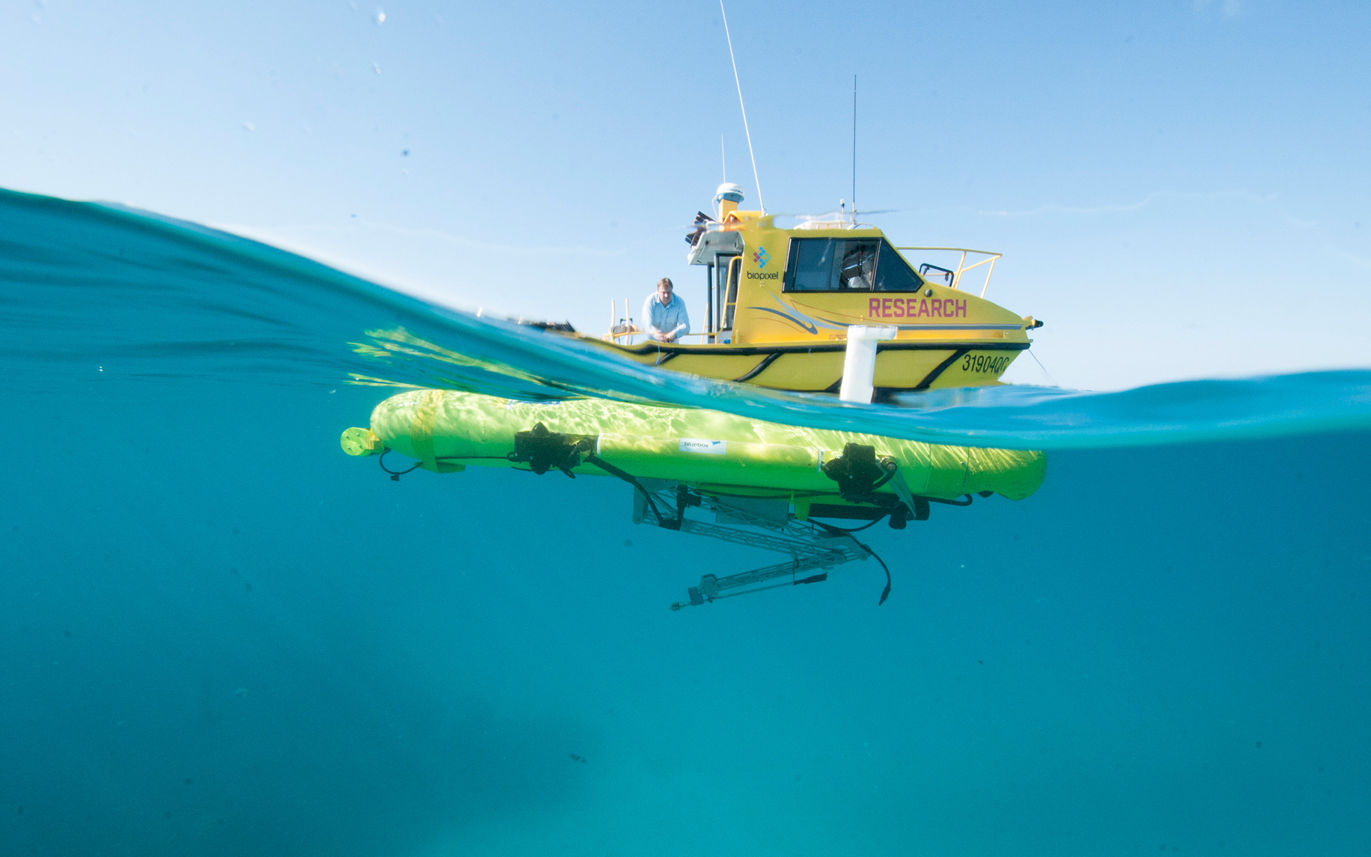 Eliminating invasive reef species - COTSbot and RangerBot - Reef Research