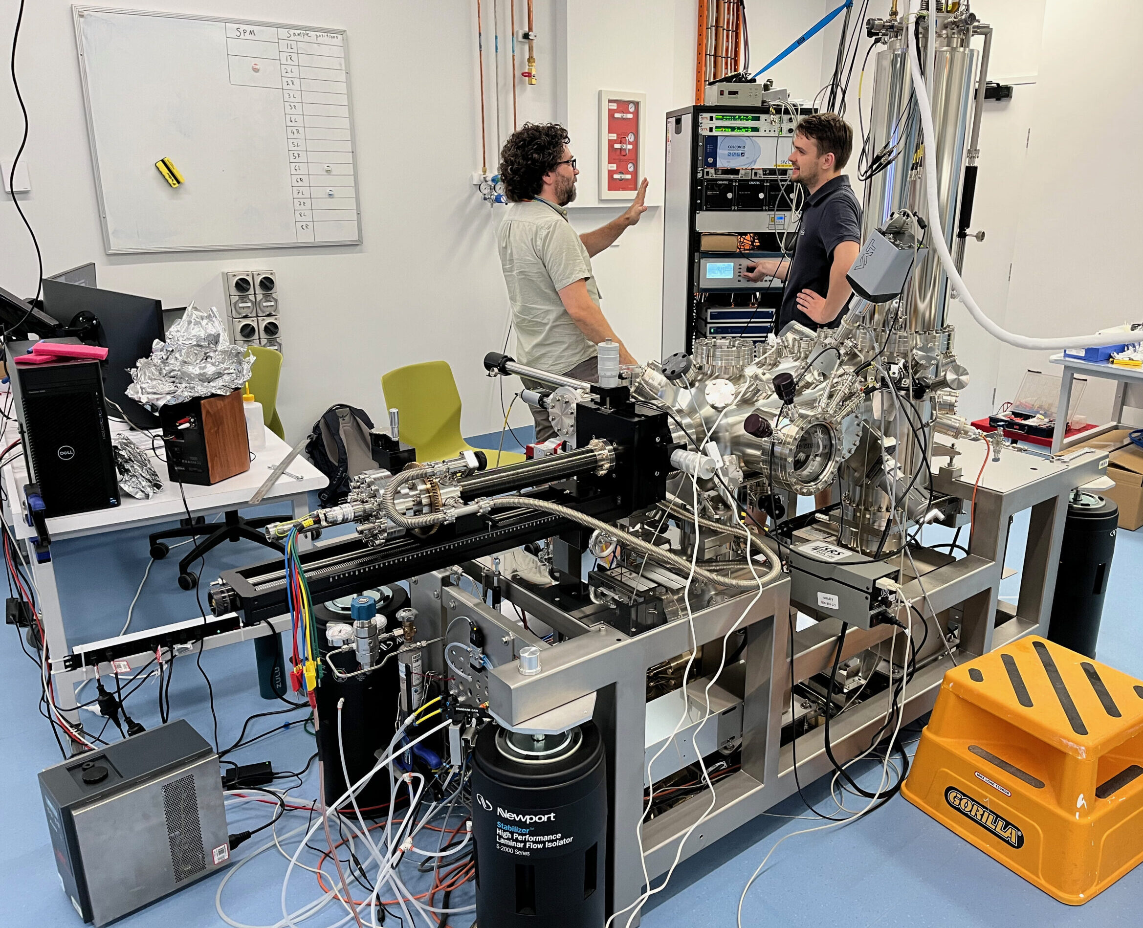 New Low Temperature STM installed succesfully - Surface Science and 2D ...